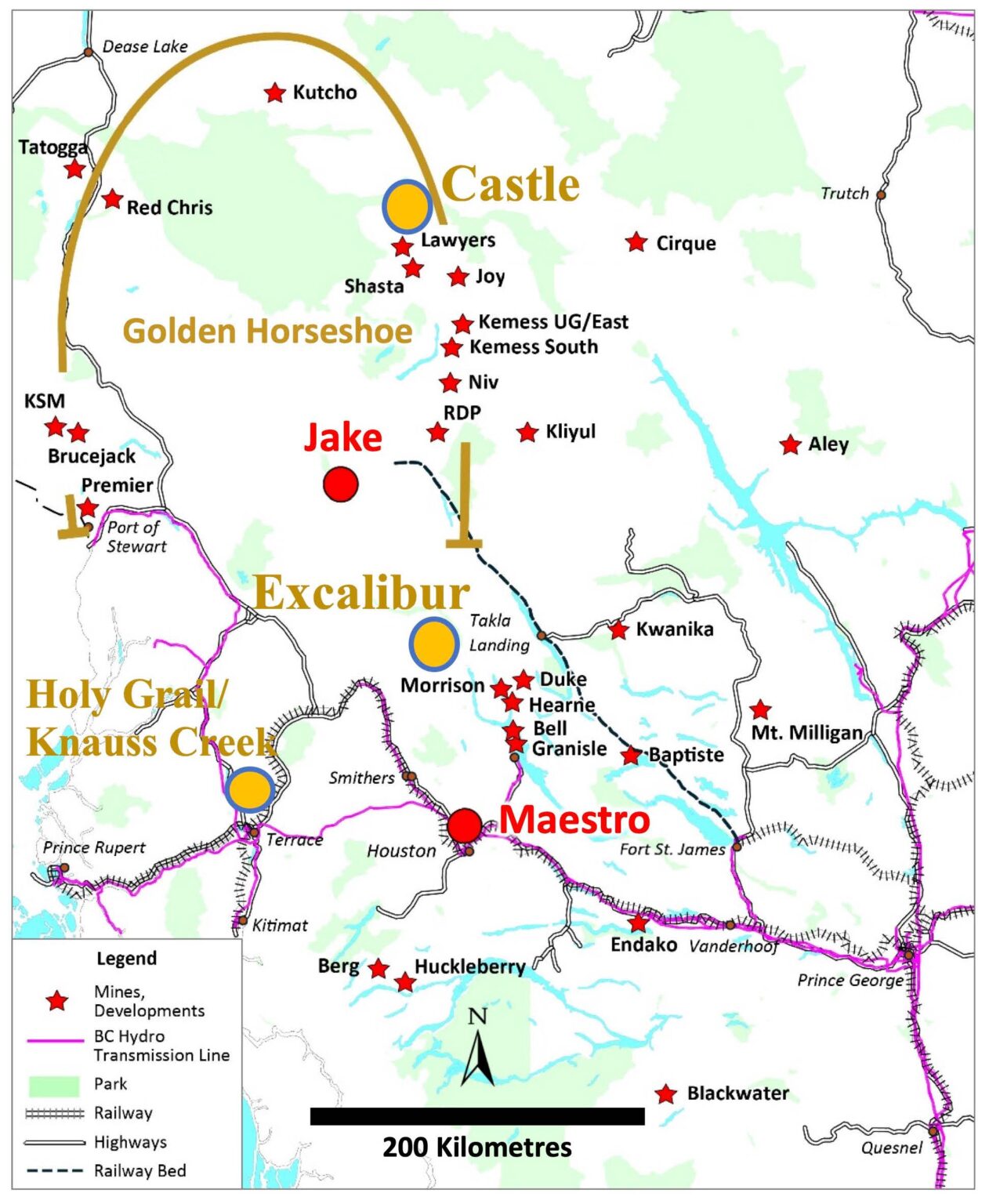 The Excalibur Property Property - Prospect Ridge Resources